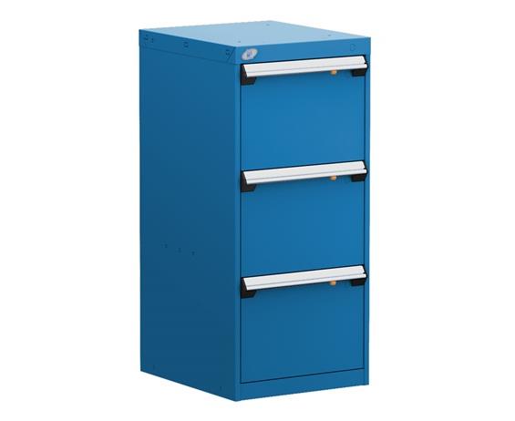 L Cabinet With Partitions, Econo Lock-In (18"W X 27"D X 40"H)