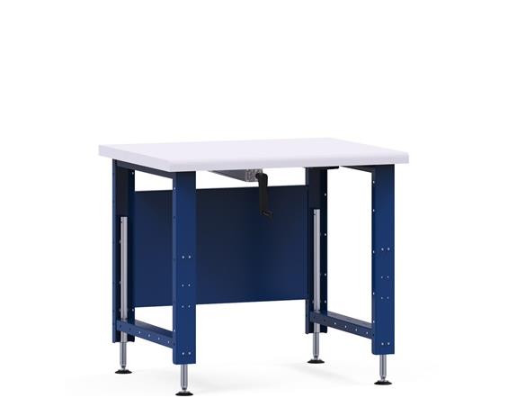 Manual Adjustable Workbench With Plastic Laminated Top (36"W X30"D)