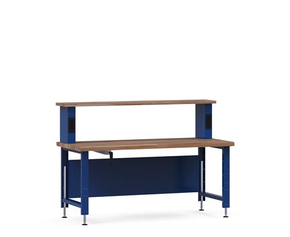 Manual Adjustable Workbench With Laminated Wood Top (72"W X36"D)