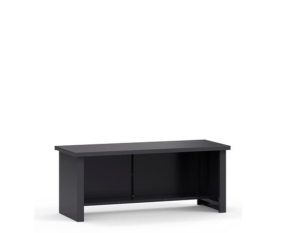 Closed Workbench, Painted Steel Top (72"W X 30"D X 30"H)