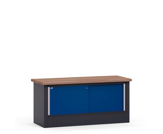 Closed Workbench, Laminated Wood Top (72"W X 30"D X 34"H)