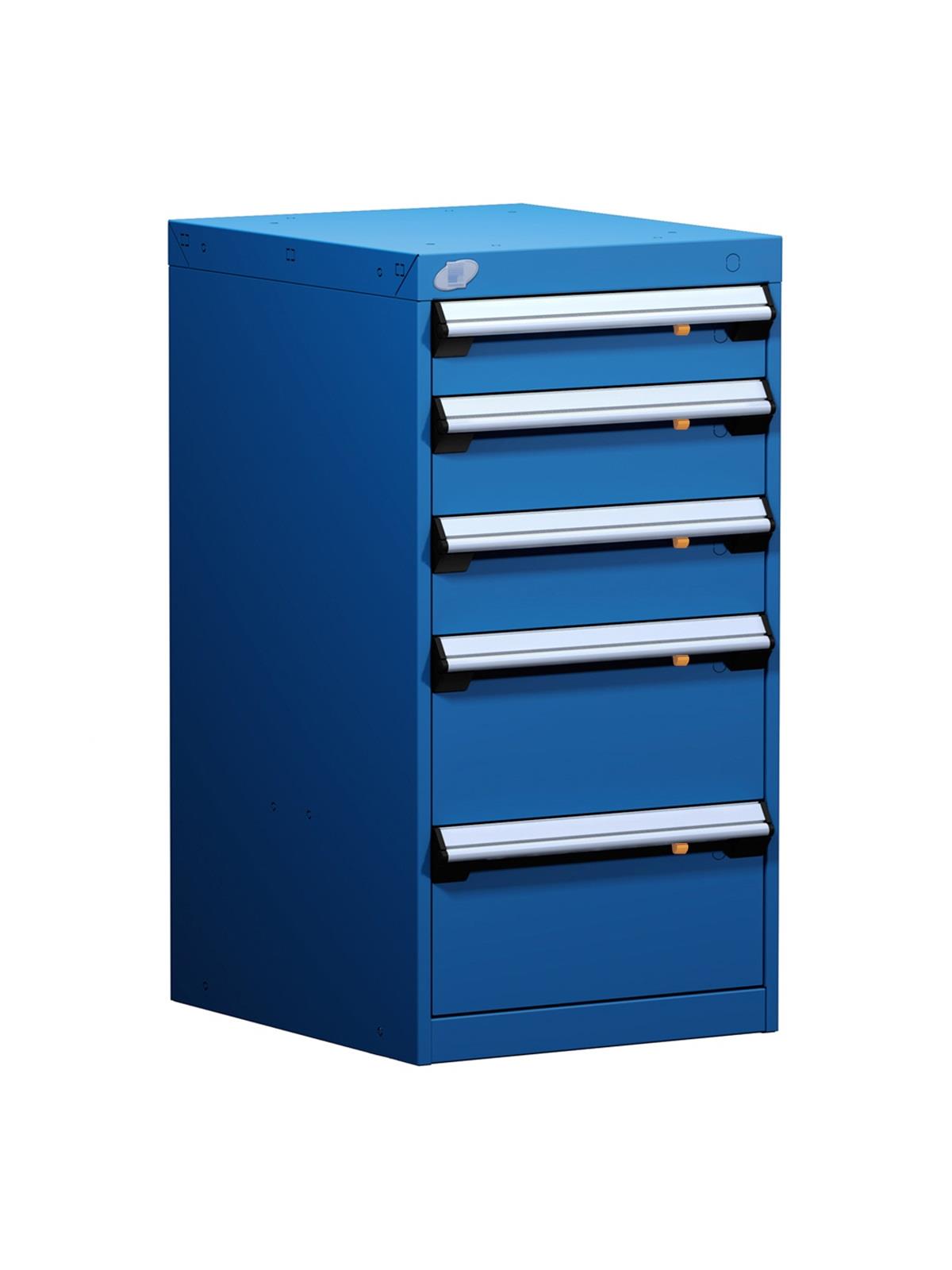 L Cabinet With Partitions, Econo Lock-In (18"W X 21"D X 34"H)