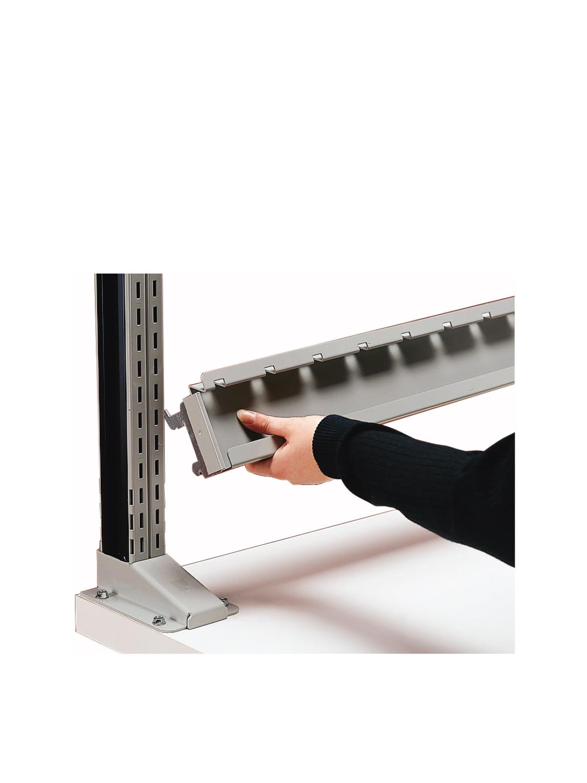 Plastic Bin Rail (34"W)