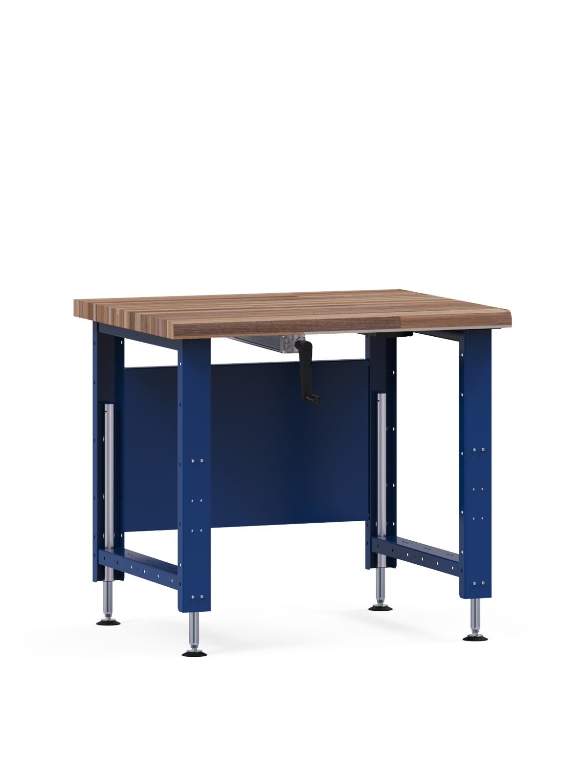 Manual Adjustable Workbench With Laminated Wood Top (36"W X36"D)