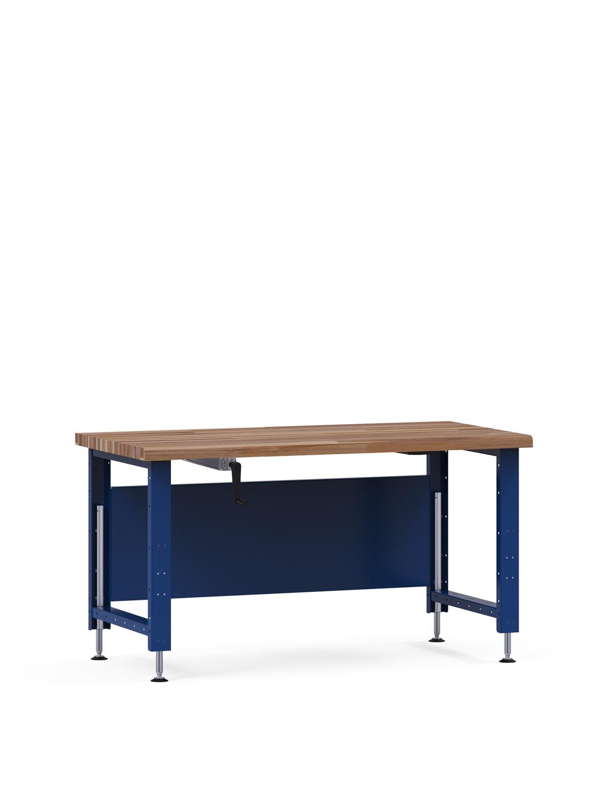 Manual Adjustable Workbench With Laminated Wood Top (60"W X36"D)