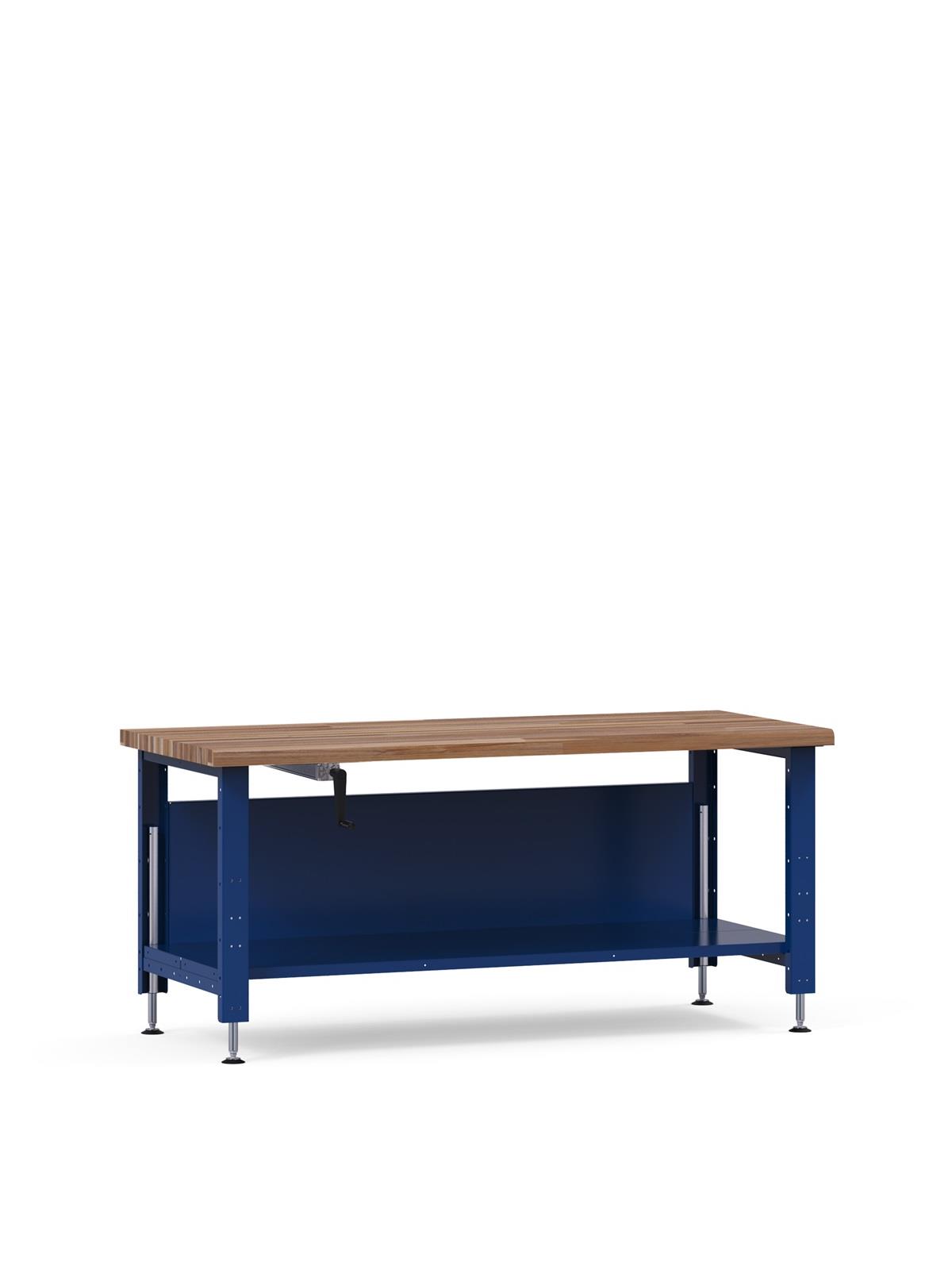 Manual Adjustable Workbench With Laminated Wood Top (72"W X36"D)