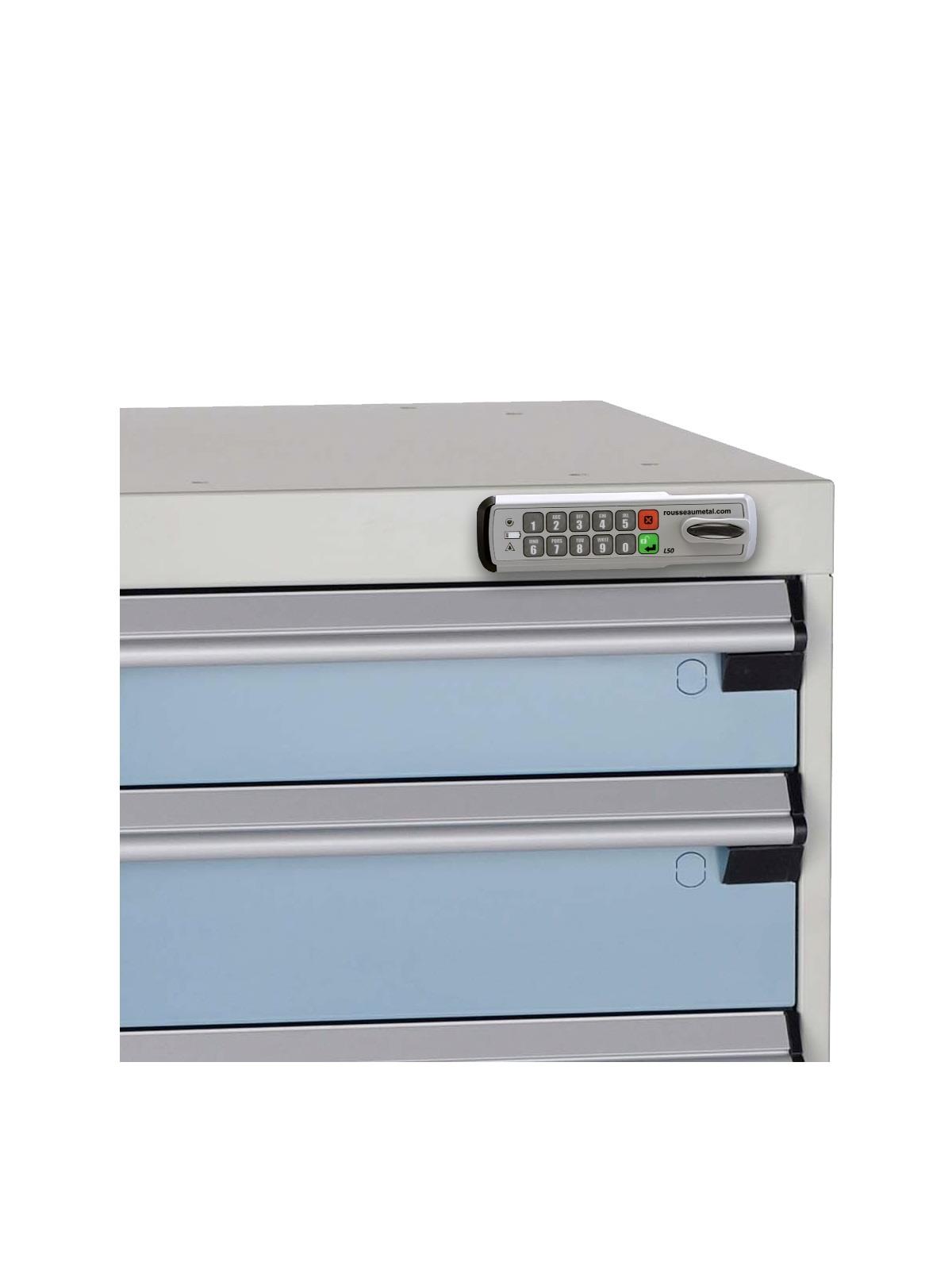 L50 Locking Mechanism (For L Cabinet 21"D X 34"H)