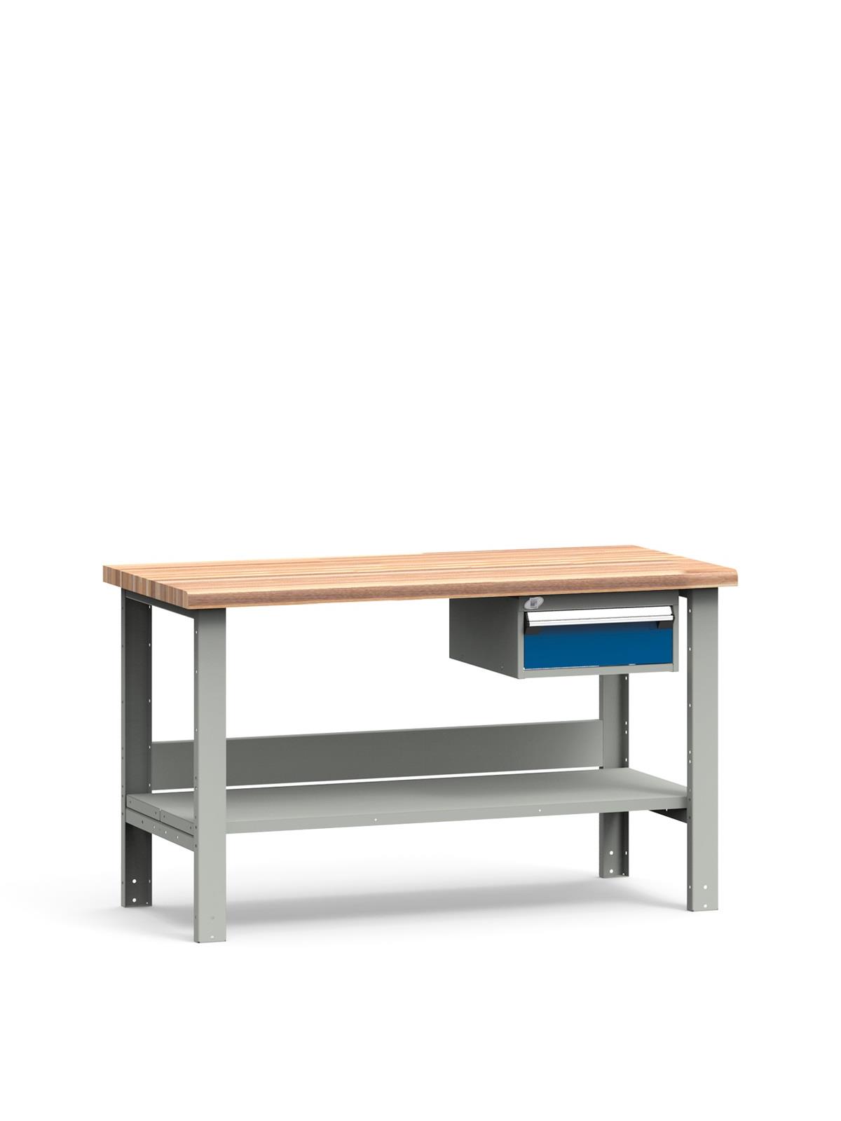 Workbench, Drawer Storage, Laminated Wood Top (60"W X 30"D X 34"H)